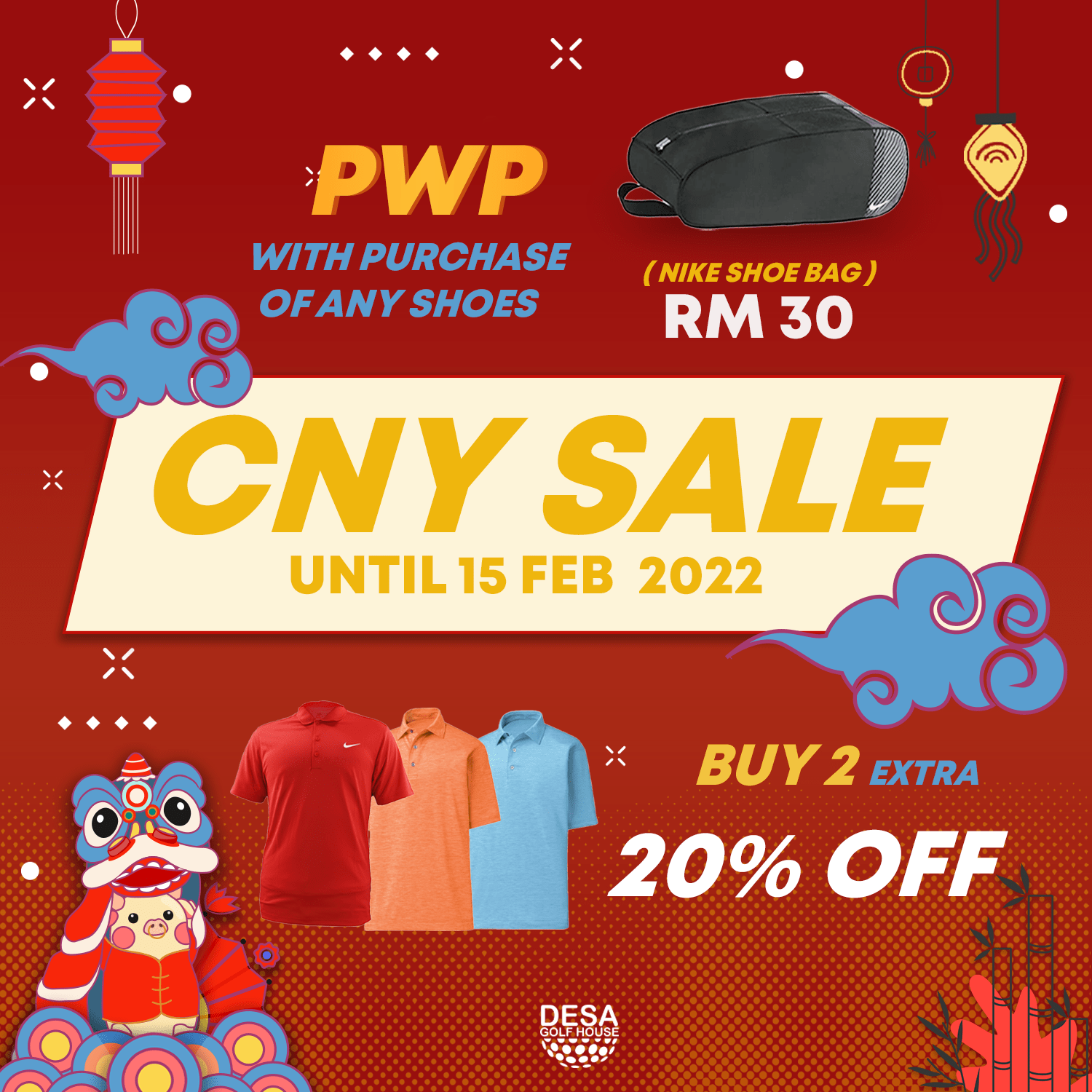 CNY Main Poster – Desa Golf House
